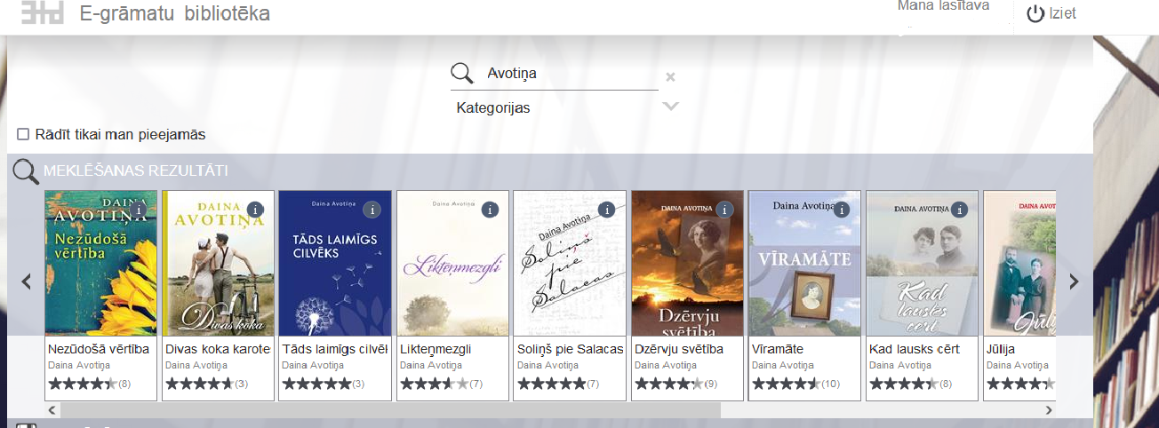 DAINA AVOTIŅA | Aizkraukles novada centrālā bibliotēka